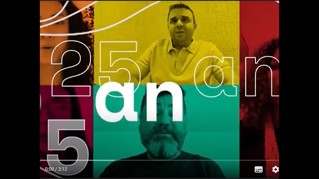 Acompanhe o lançamento oficial do site comemorativo dos 25 anos durante ...